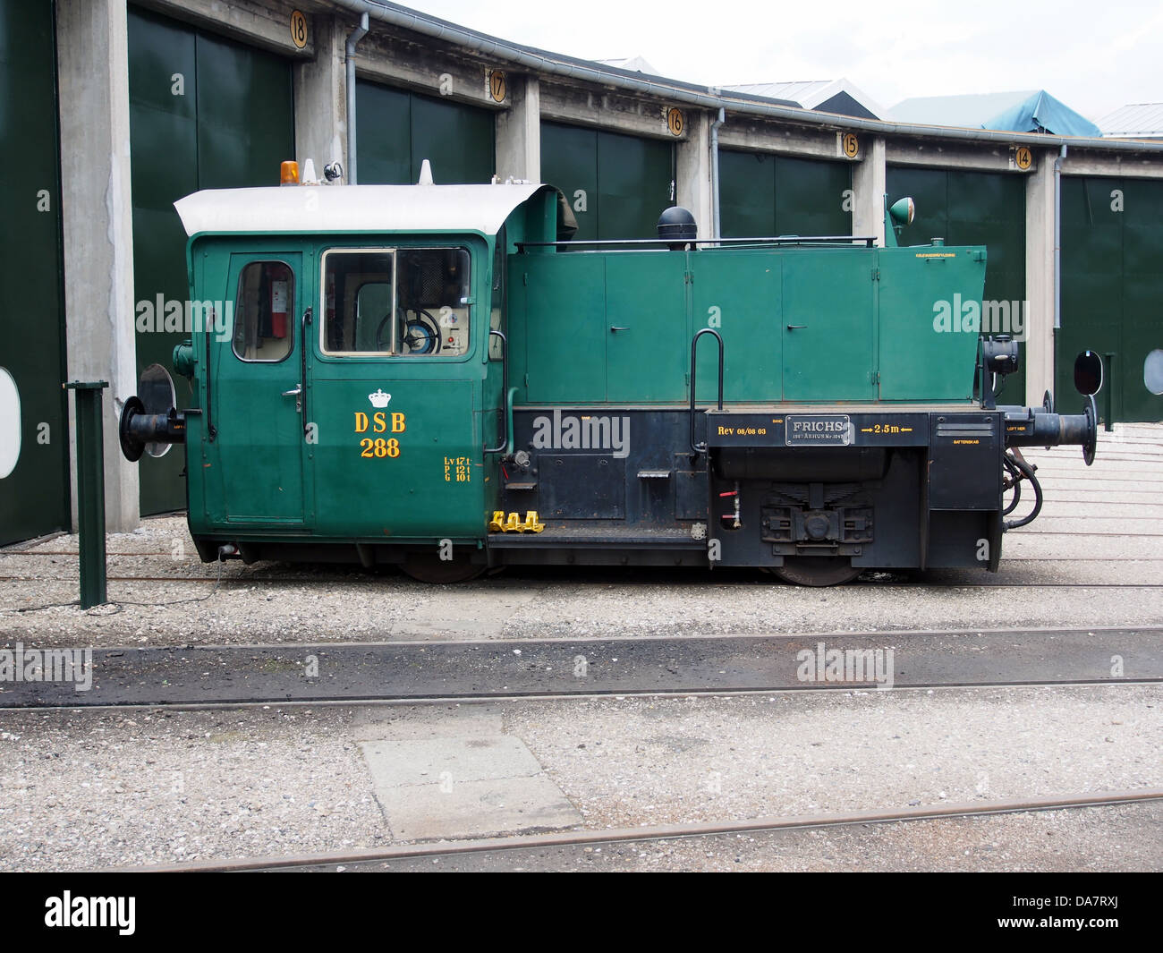 Diesel powered shunting locomotive hi-res stock photography and images ...