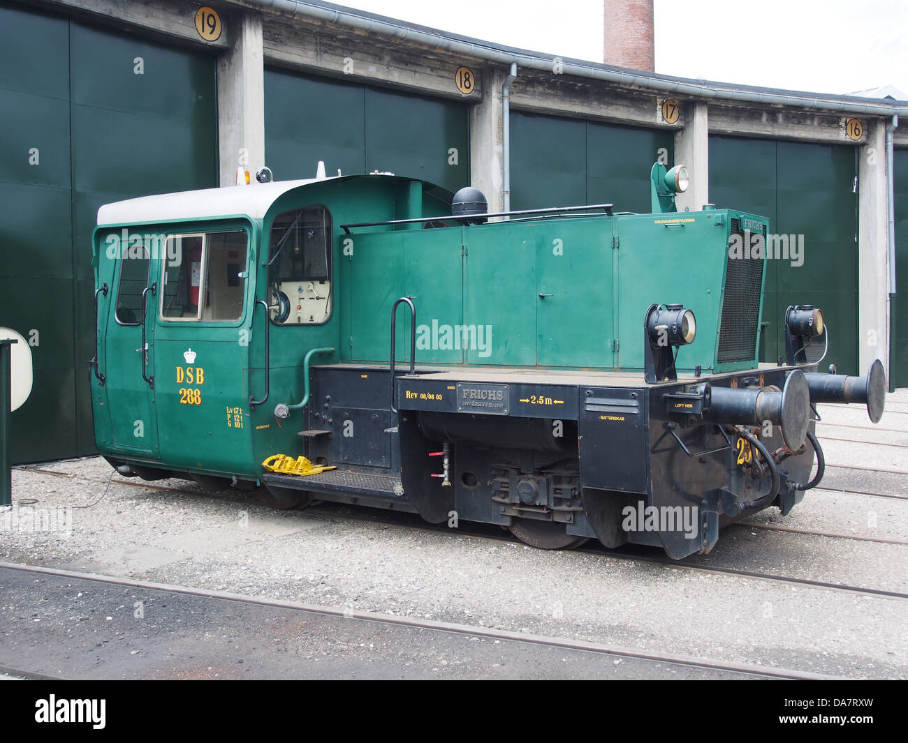 The Frichs Diesel Shunter DSB 288 is a type of locomotive used by the ...