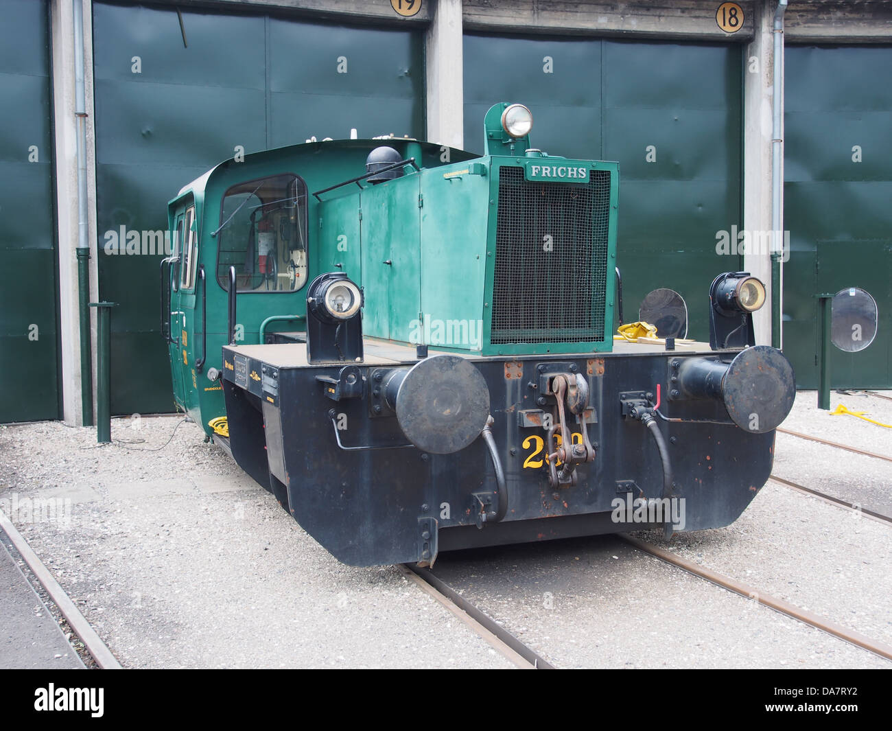 The Frichs Diesel shunter DSB 288 is a type of railway locomotive, used ...