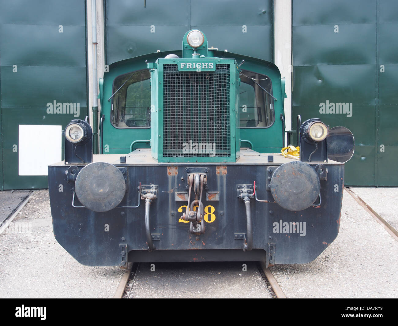 Frichs Diesel shunter DSB 288 is a diesel locomotive used by the Danish ...