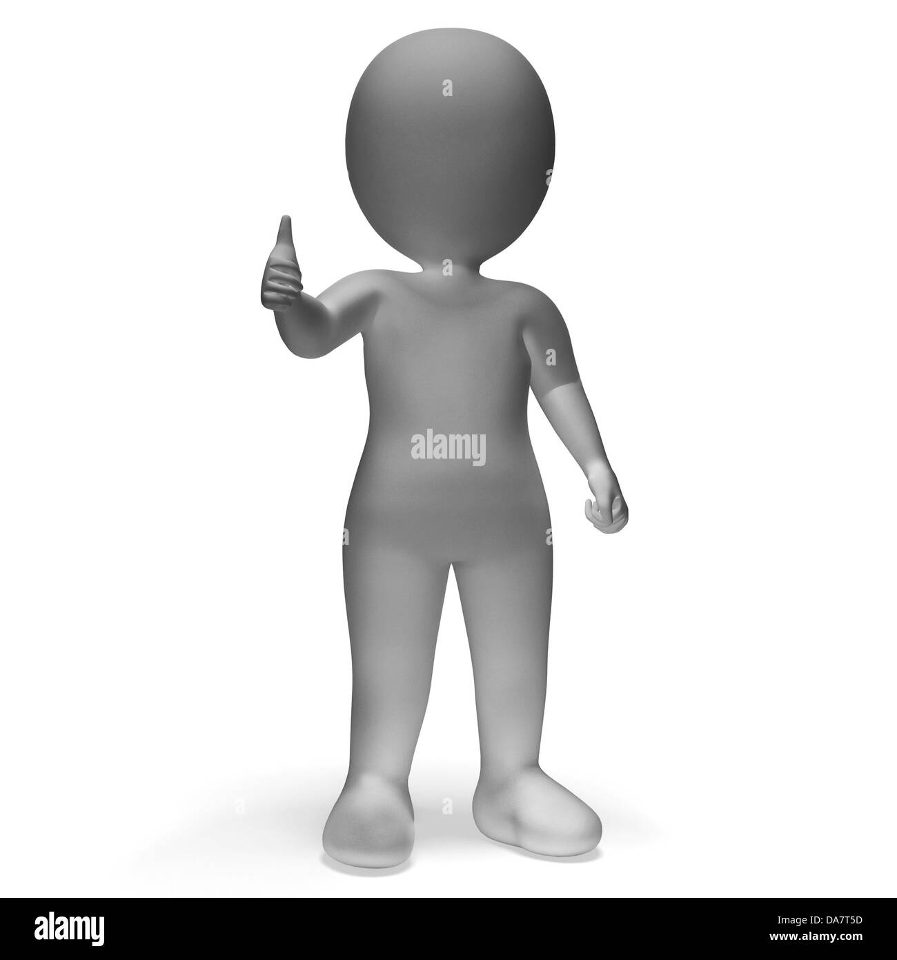 Thumbs Up Showing Support Approval And Confirmation Stock Photo - Alamy