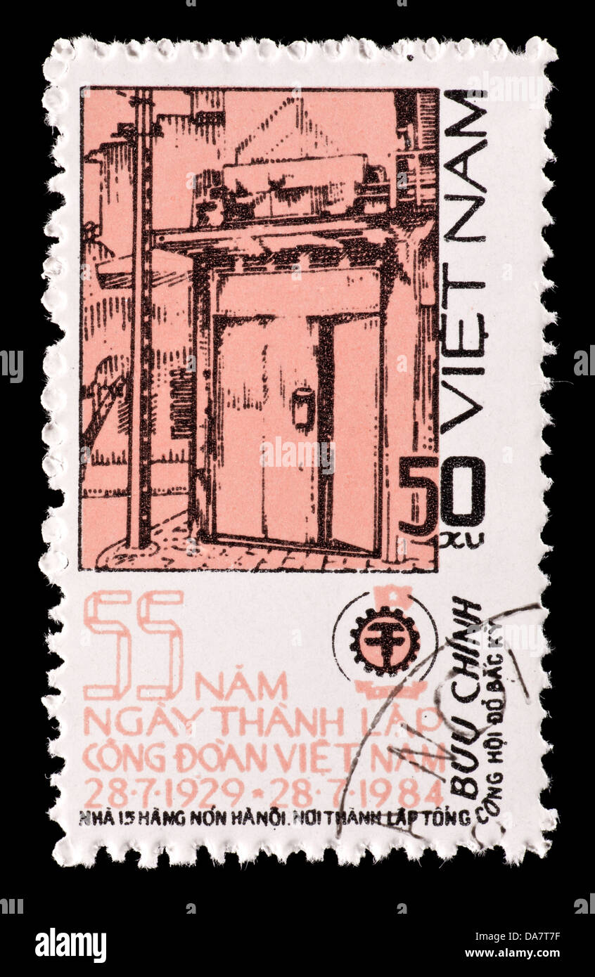 Vietnamese postage stamp hi-res stock photography and images - Alamy