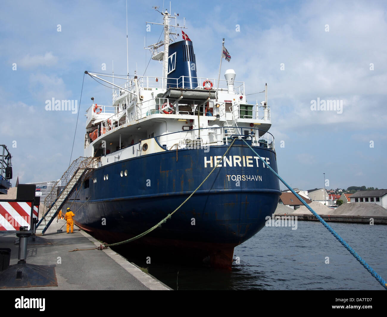 'Henriette' is a ship registered under IMO 7110995, known for its ...