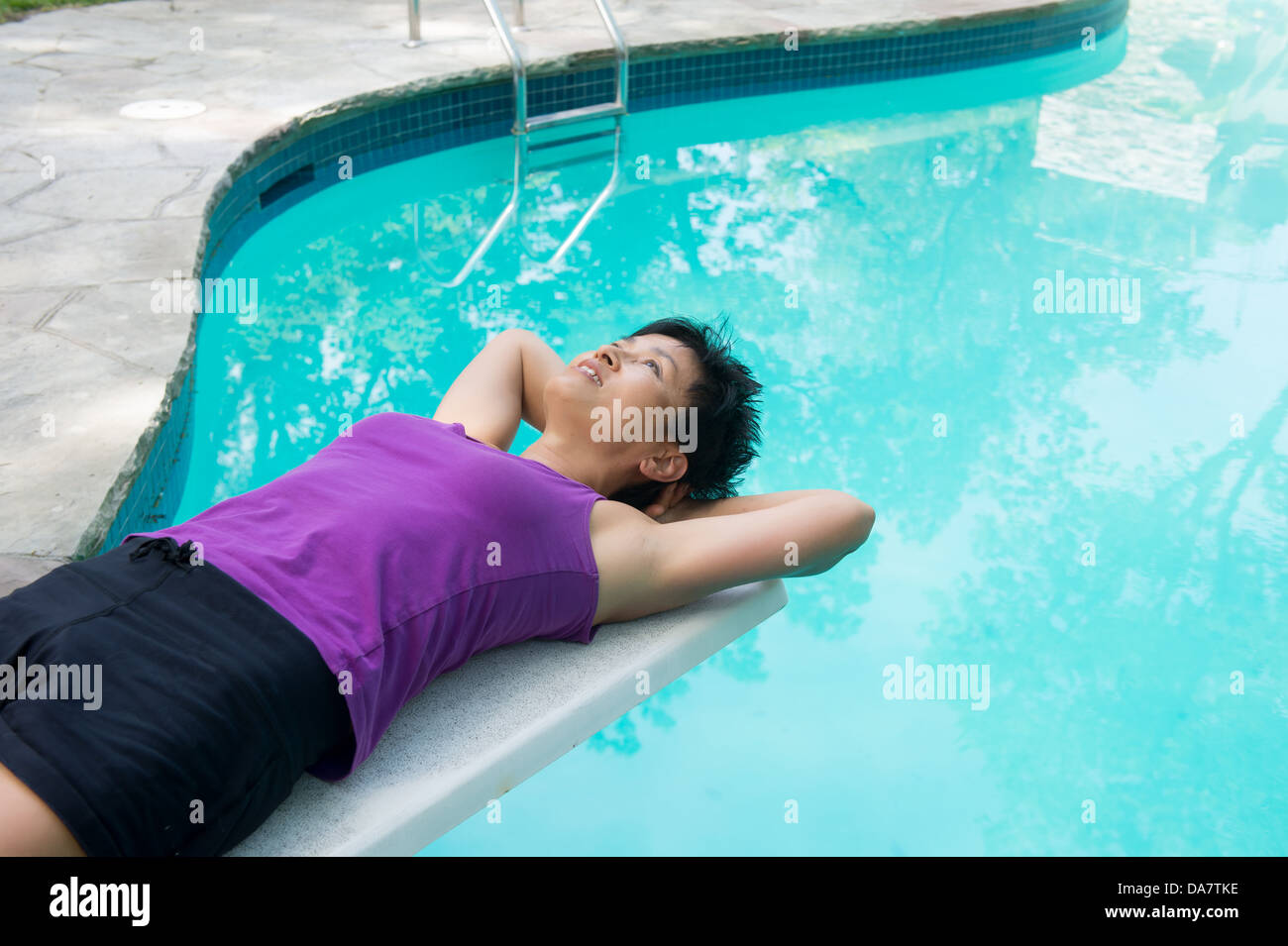 Diving pose hi-res stock photography and images - Alamy