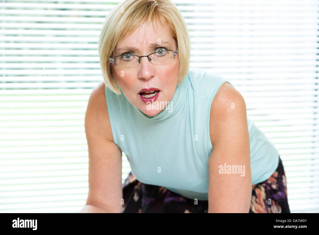 Middle aged english woman hi-res stock photography and images - Alamy