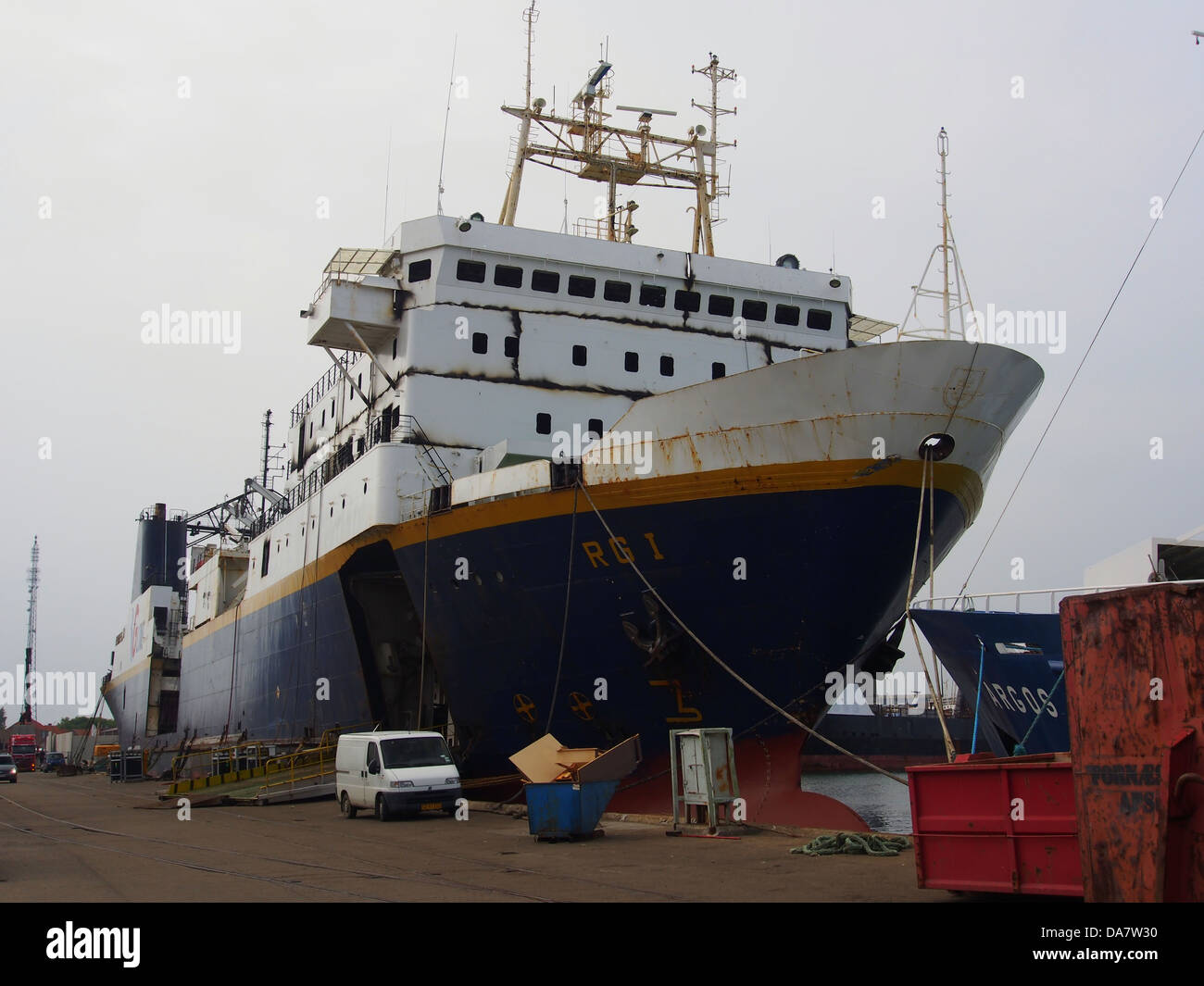 The Kahleberg I is a German cargo ship, identified by its IMO number ...