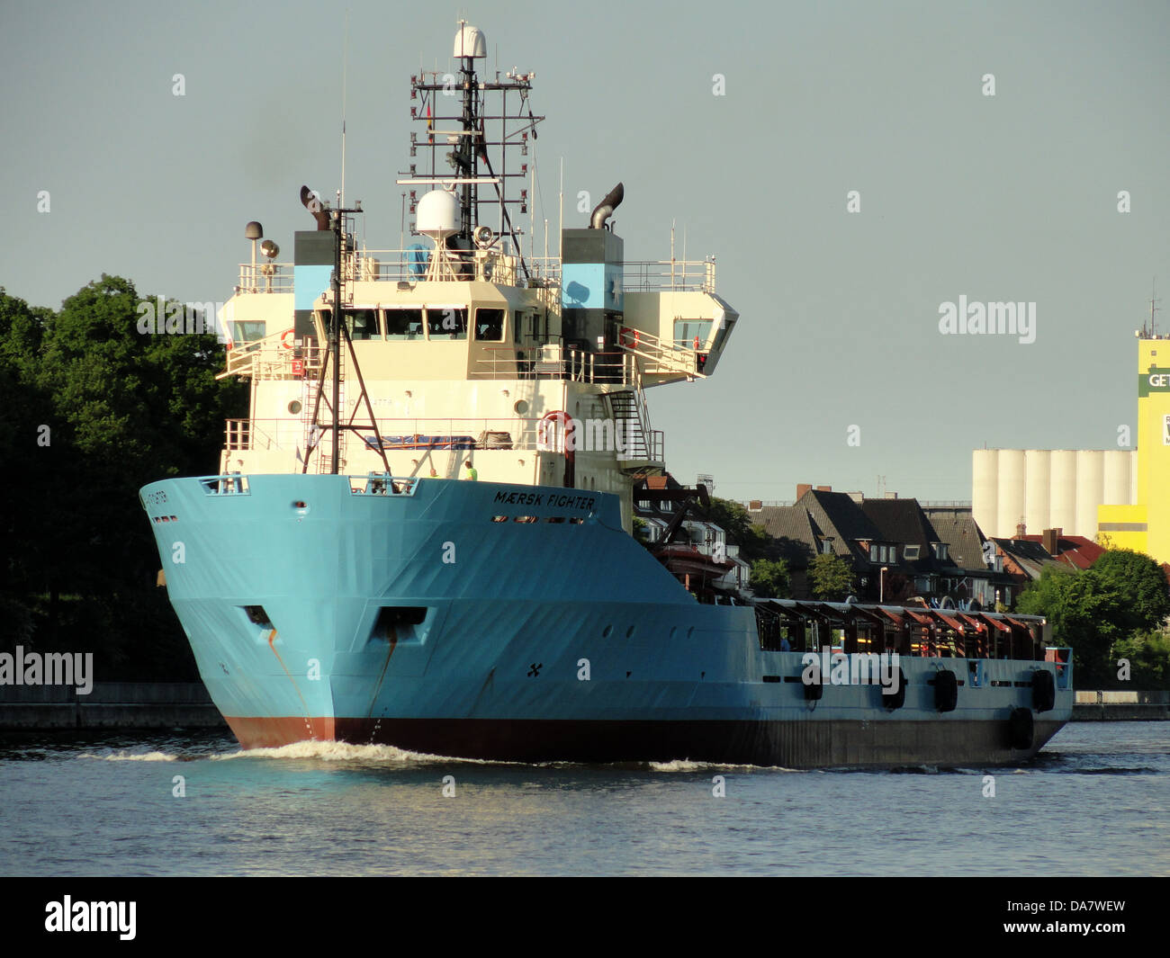 The Maersk Fighter, an IMO number 9034779, is a container vessel known ...