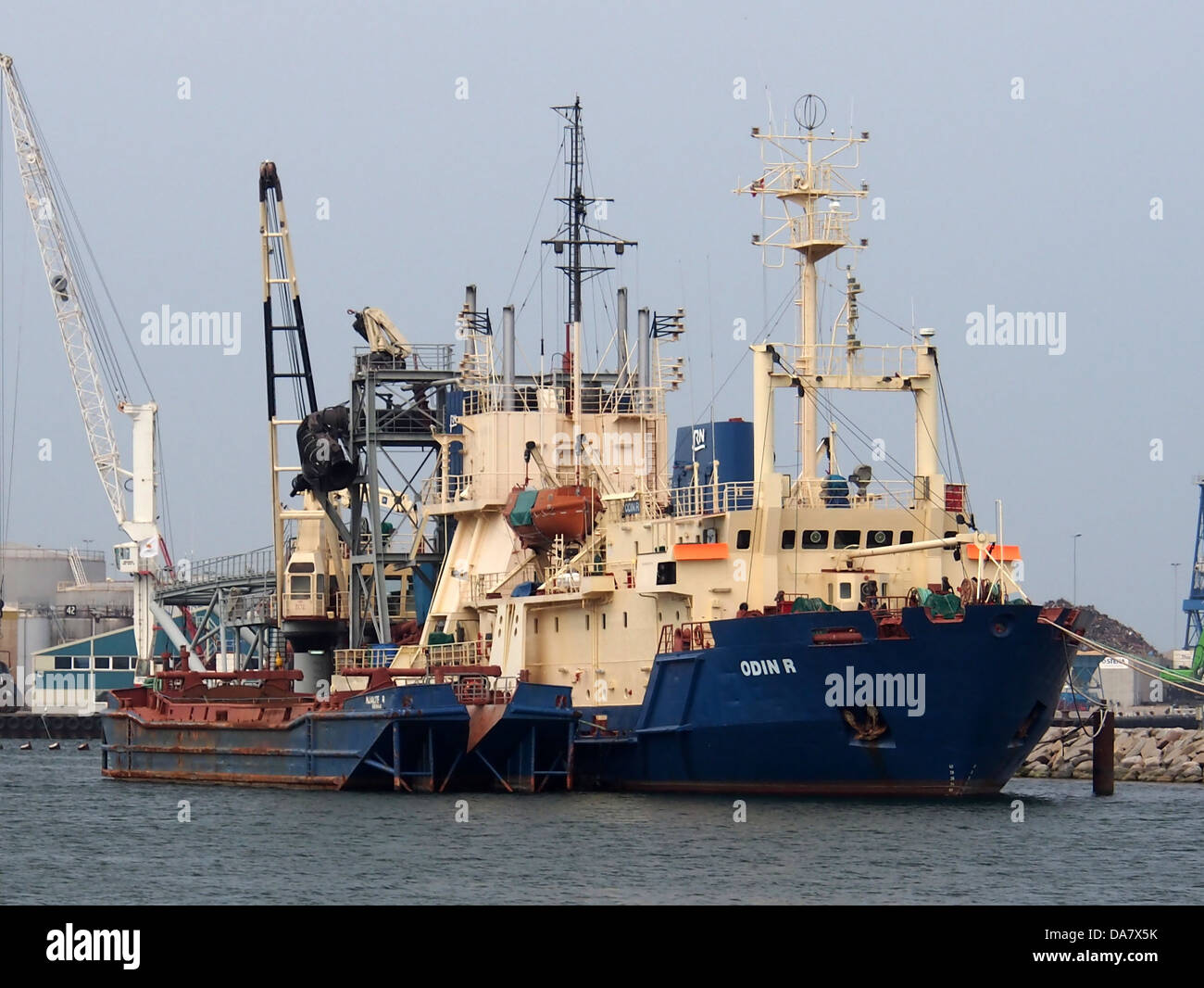 The ODIN R is a maritime vessel identified by its IMO number 8422723 ...