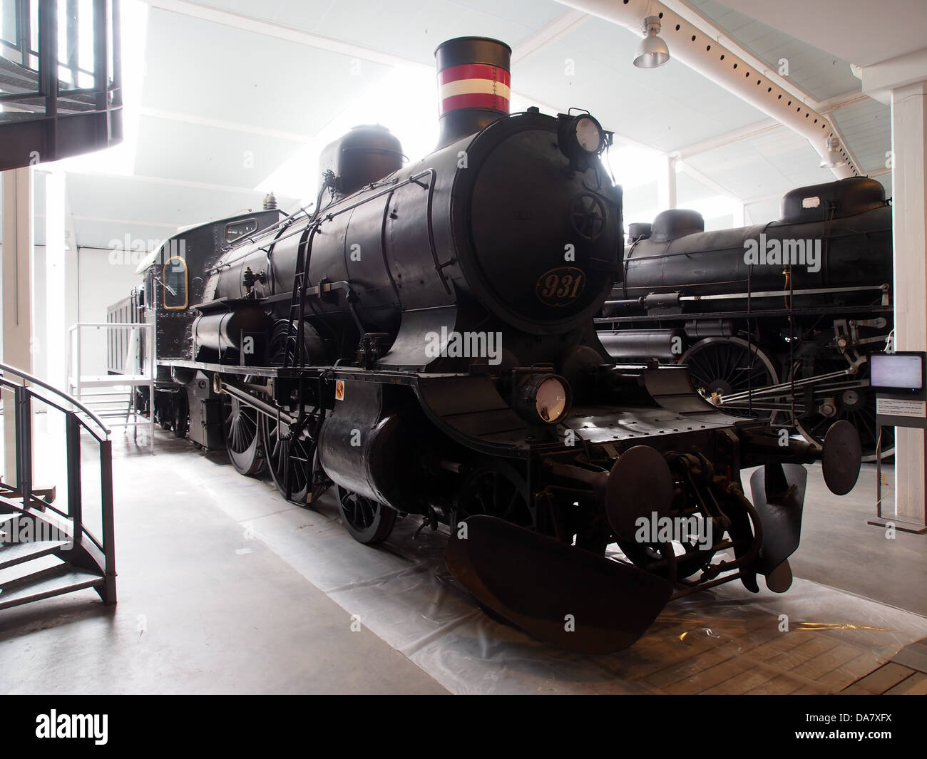 An image of the P 931 steam locomotive, showcasing its vintage design ...