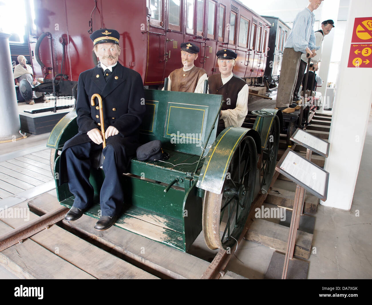 Railway trolley for inspection, 3 Stock Photo - Alamy