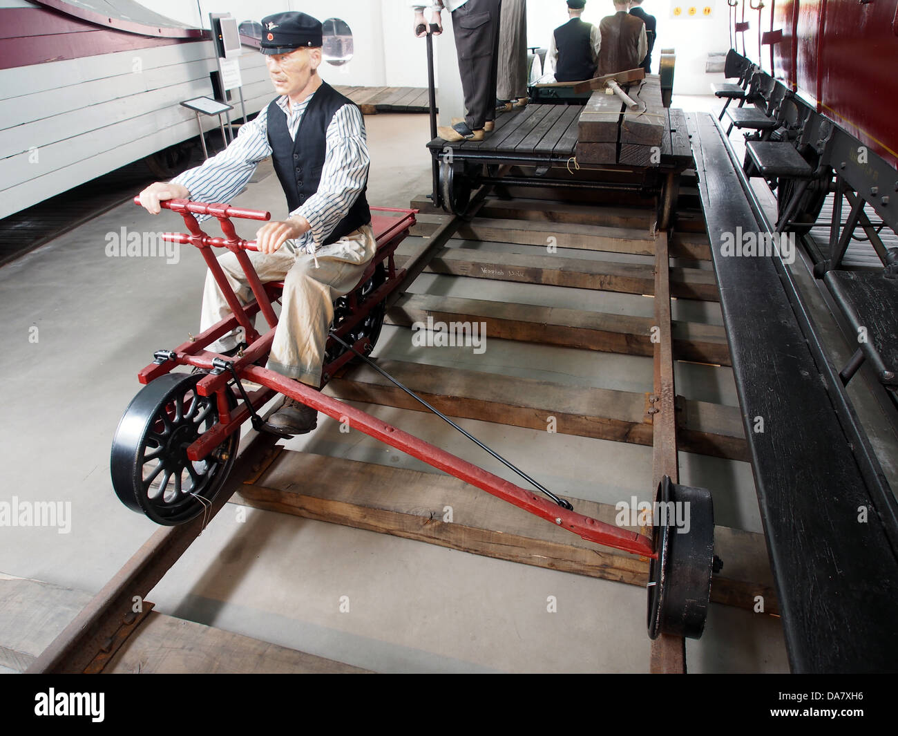 Railway inspection trolley hi-res stock photography and images - Alamy