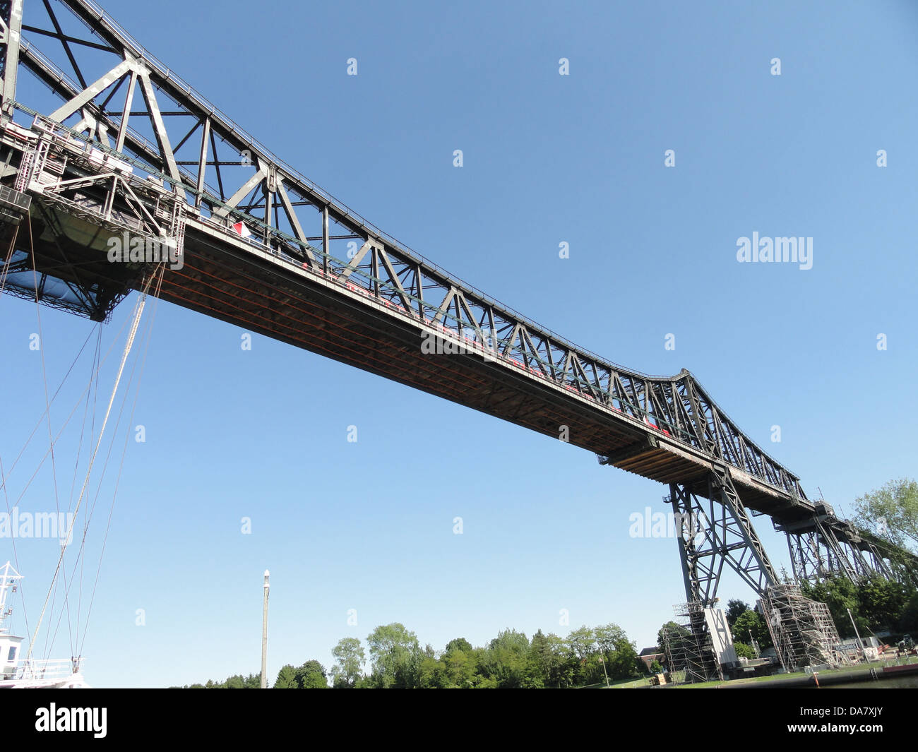 The Rendsburger Hochbrücke (Rendsburg High Bridge) is a notable ...