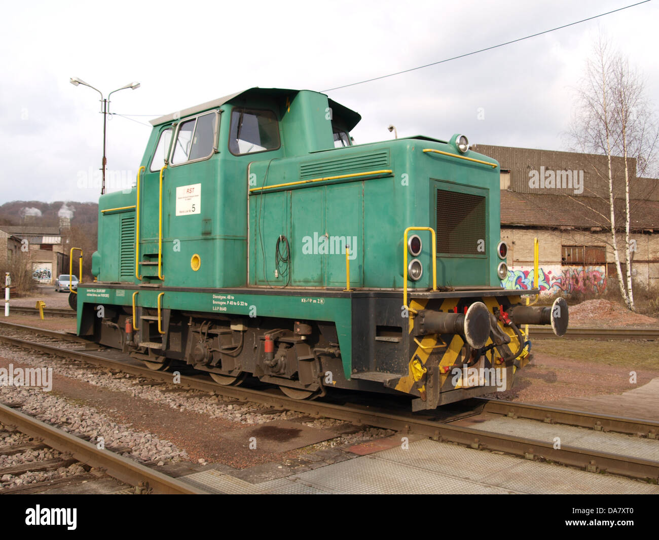 RST (Rangier Service & Transport GmbH - St Ingbert) Werk-Lok Nr5 p2 ...