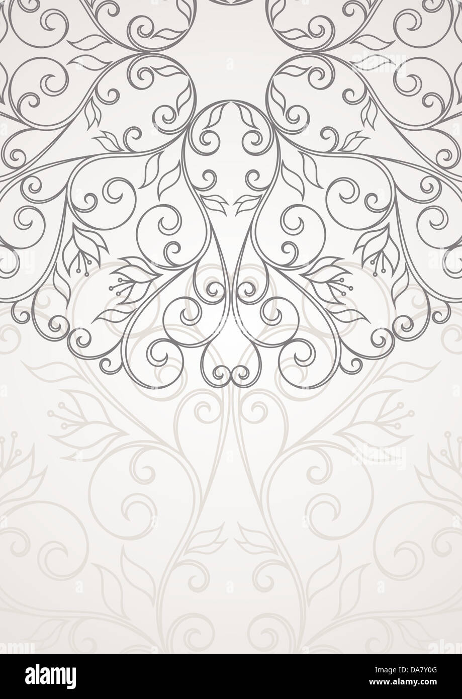 Abstract invitation card. Floral background Stock Photo - Alamy