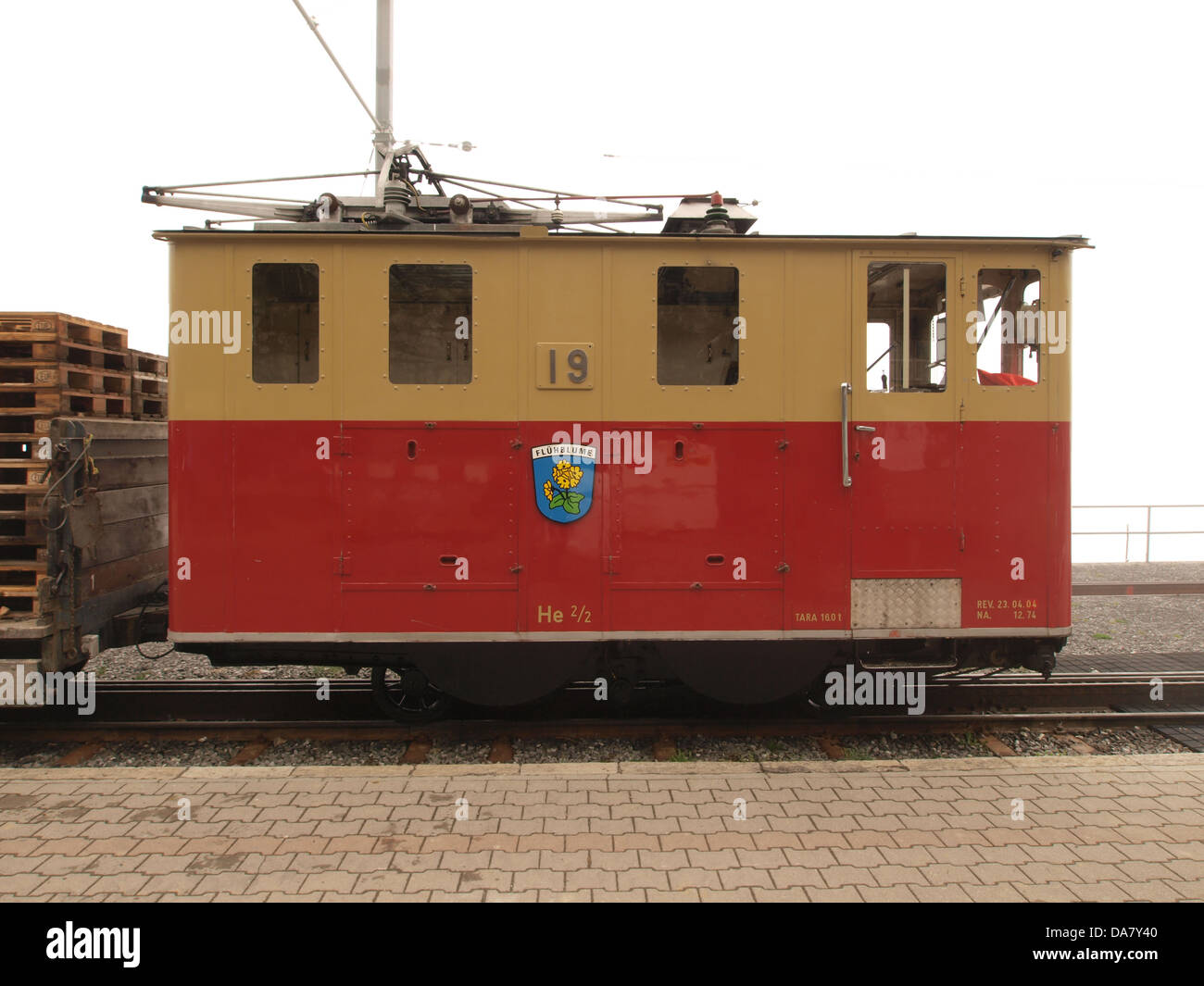 This image shows the locomotive model 'Lok 19 FluhBlume 1', produced by ...