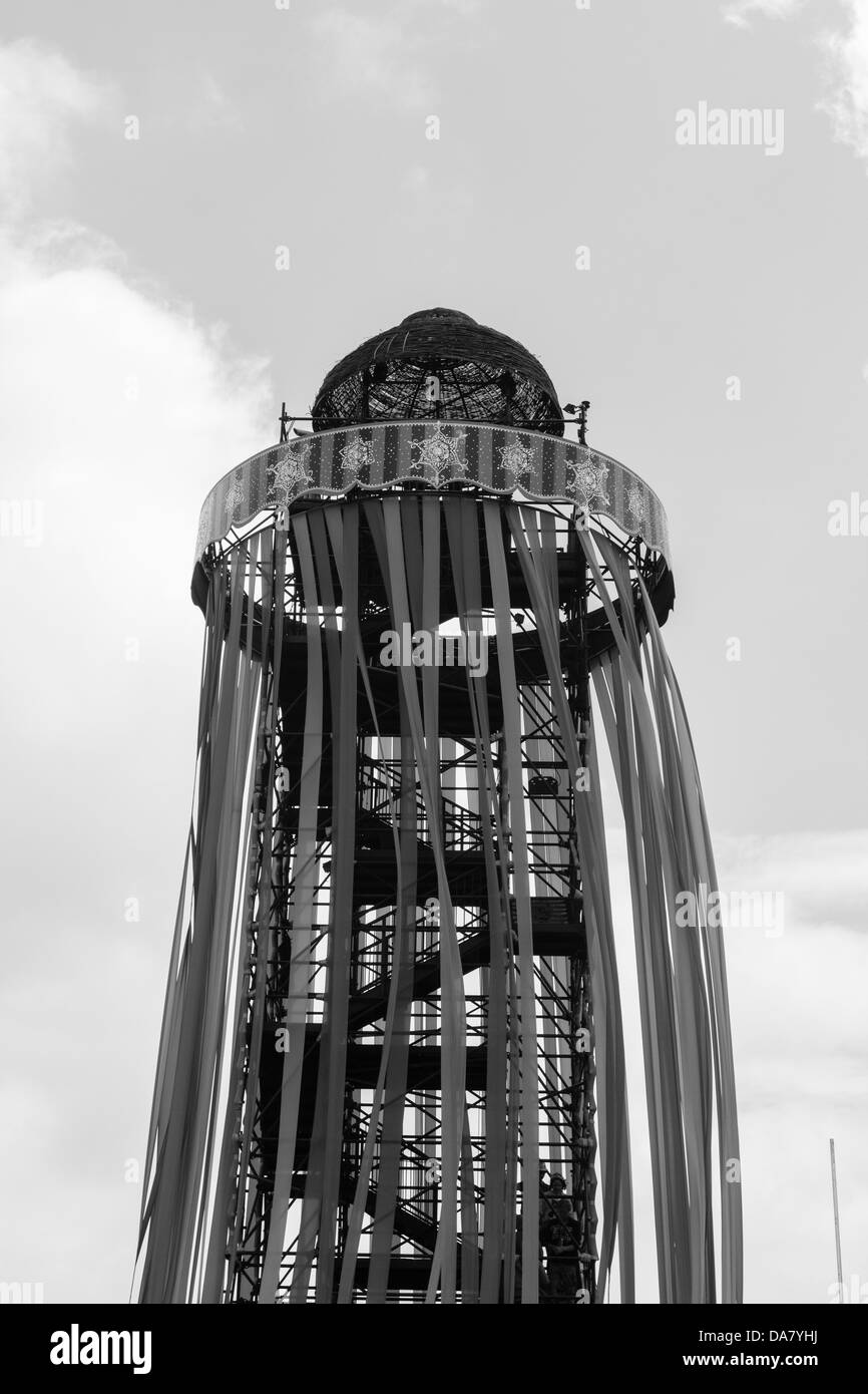 Stage at the park Black and White Stock Photos & Images - Alamy