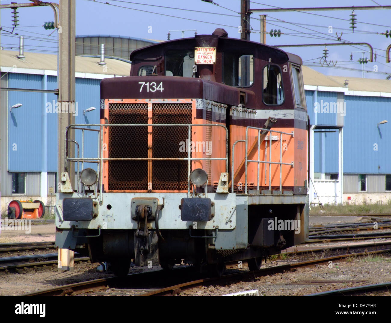 The SNCF 7134 is a French train known for its sleek design and high ...