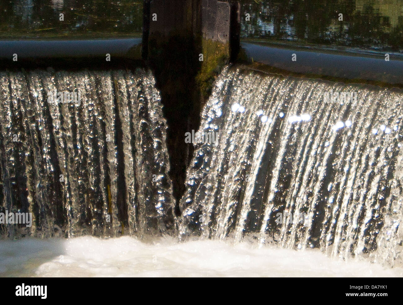 Some fast flow weir on the river hi-res stock photography and images ...