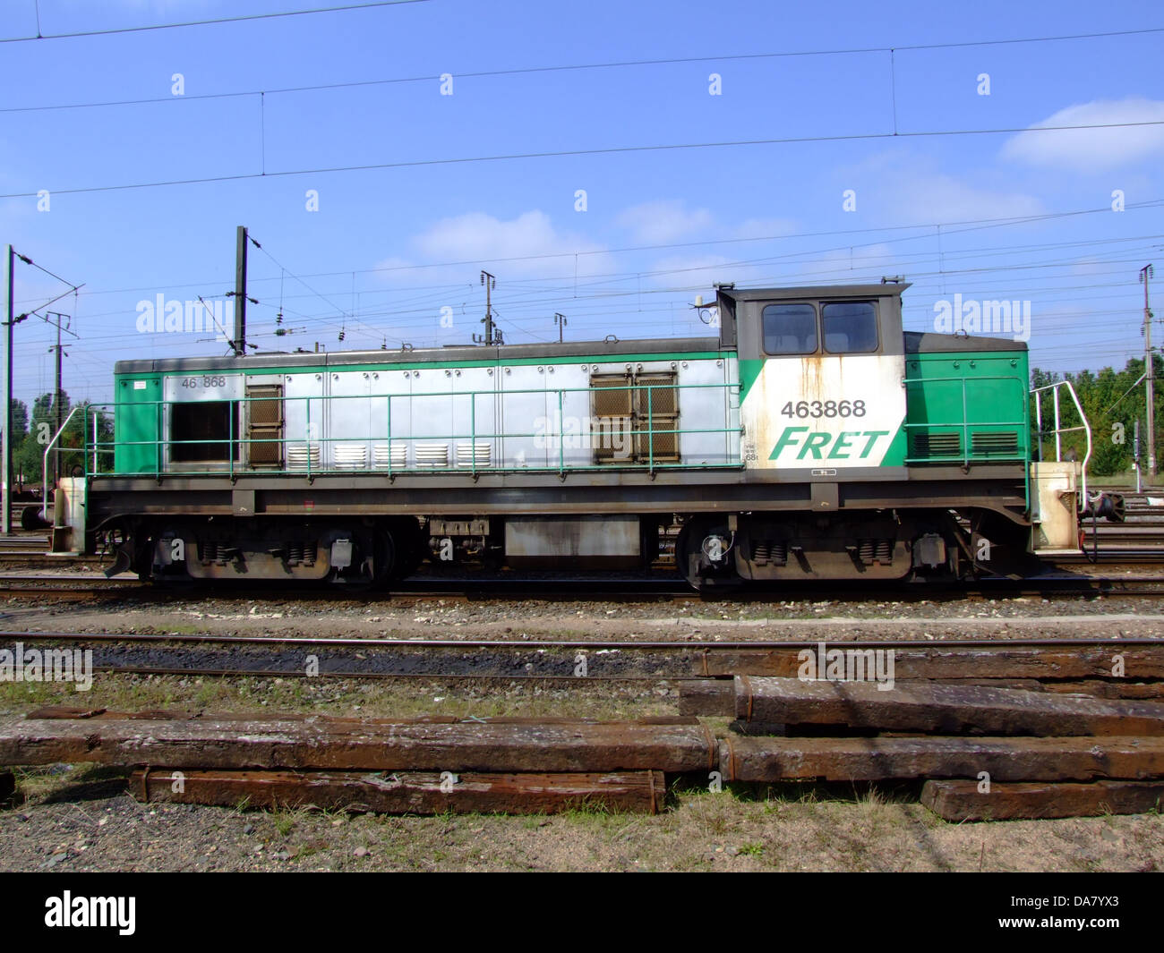 An image of SNCF Fret locomotive 463868, part of the French freight ...