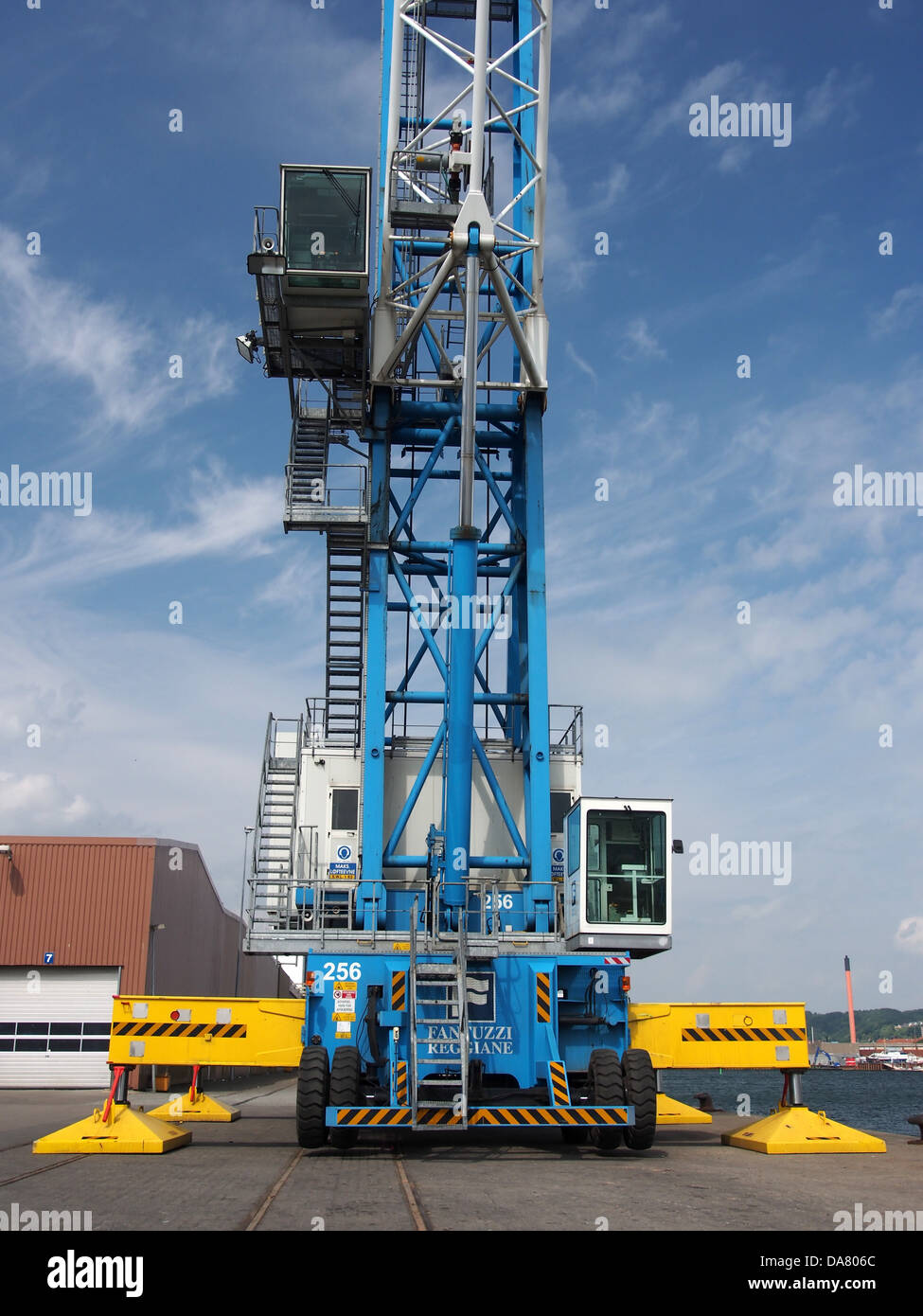The Terex Fantuzzi Reggiane MHC 115 harbor crane is a pivotal piece of ...
