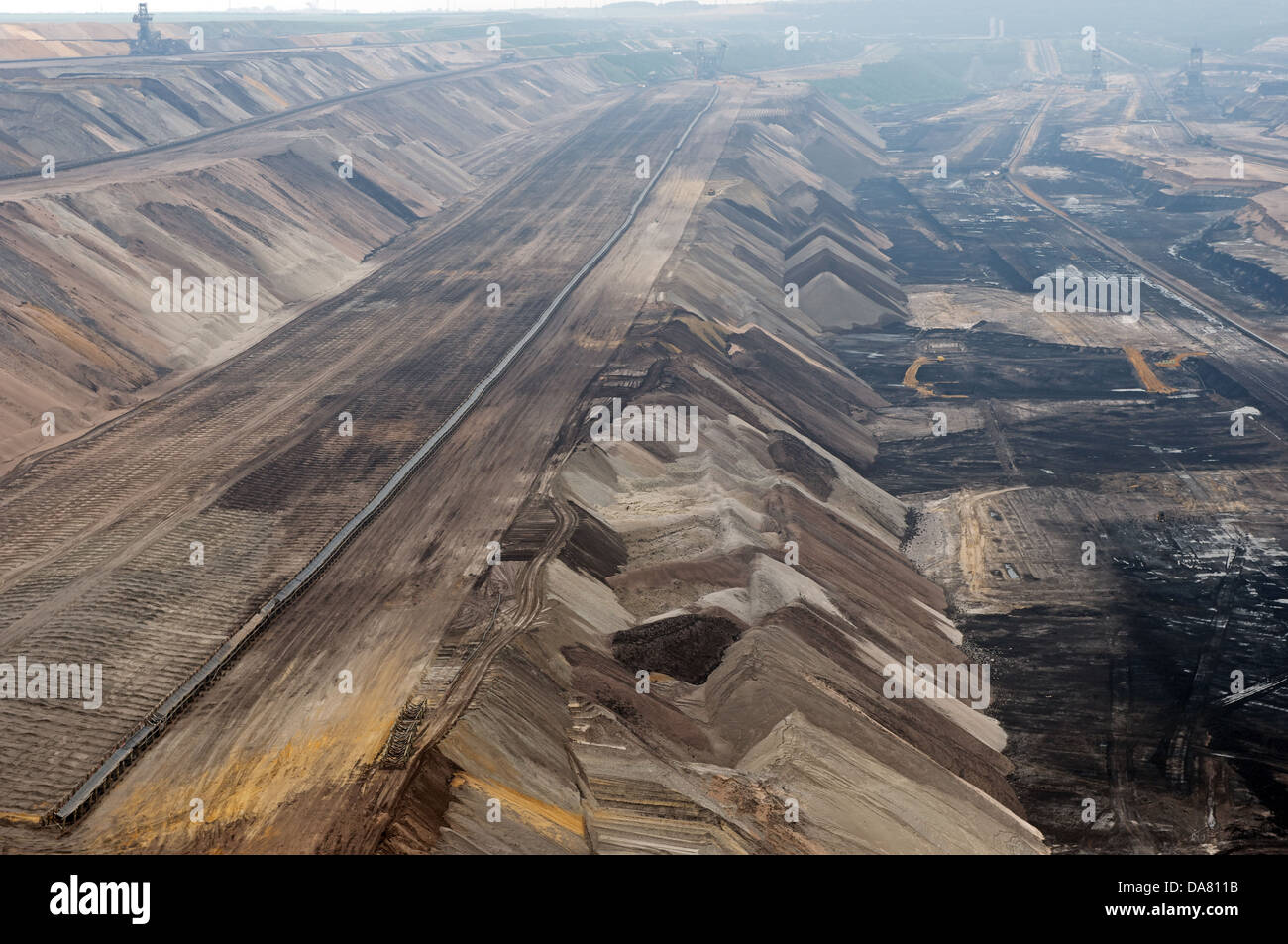 Surface coal mine Germany Stock Photo - Alamy