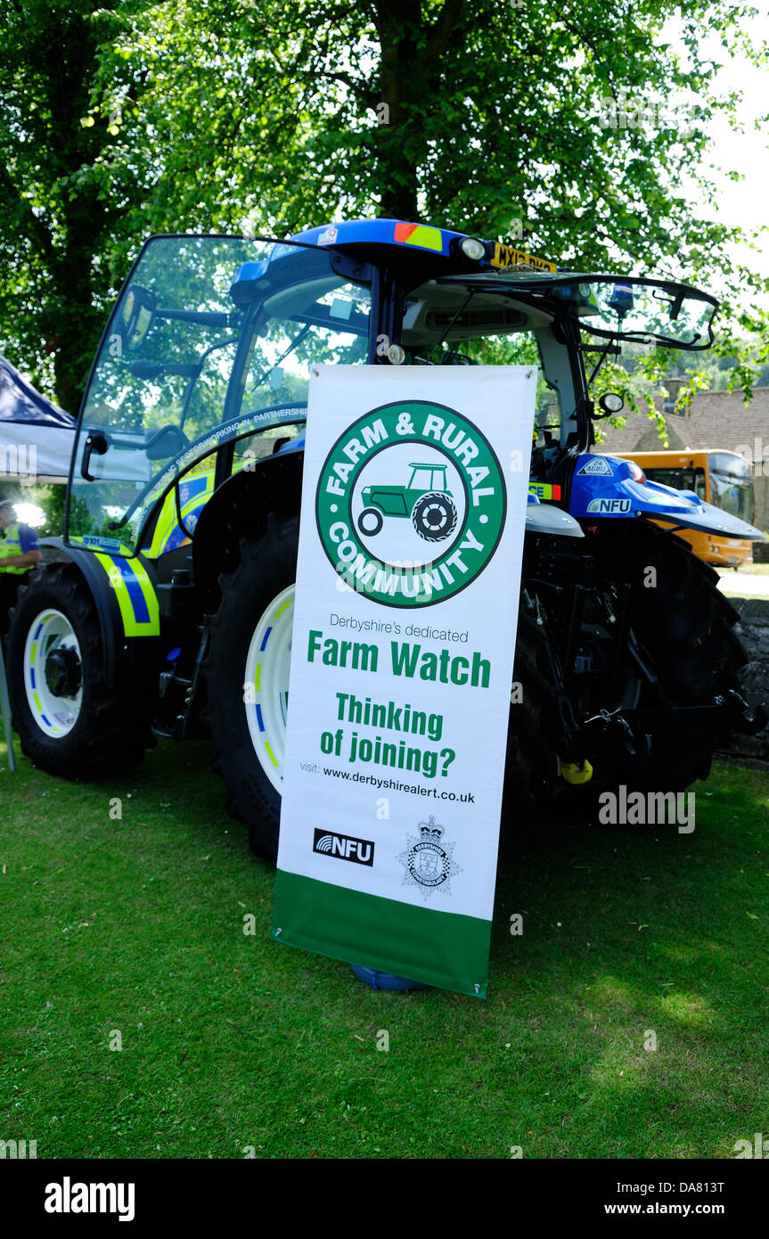 Police Tractor,Farm Watch Stock Photo - Alamy