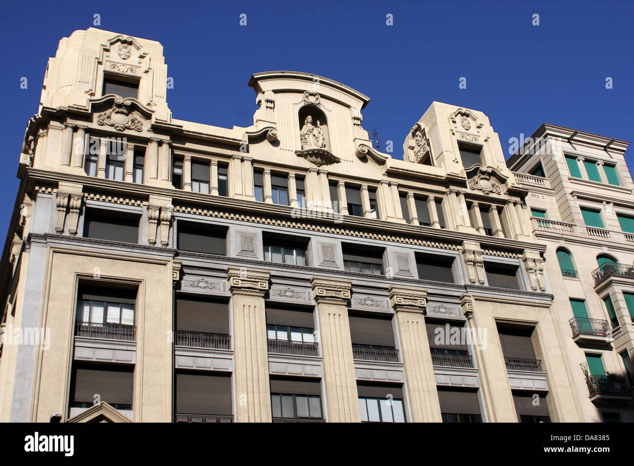 Building in Barcelona Stock Photo - Alamy