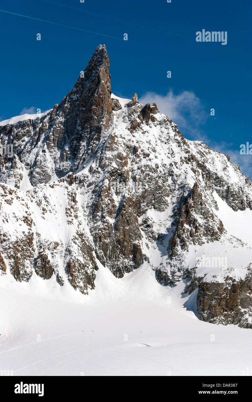 Dent du Geant, Chamonix Mont Blanc Stock Photo - Alamy
