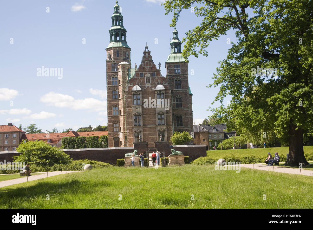Copenhagen Denmark EU Rosenborg Castle houses many Danish treasures ...