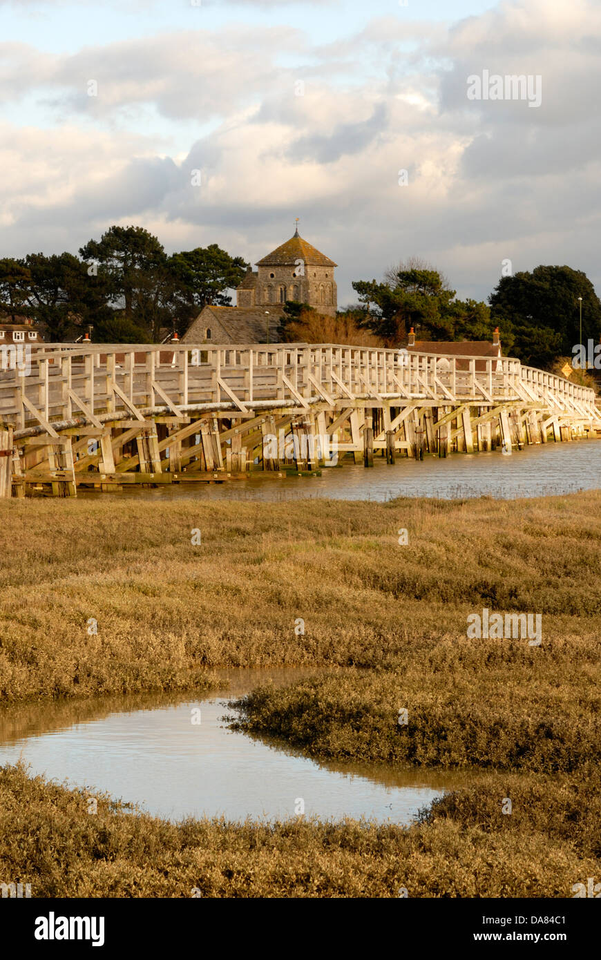 The Old Toll Bridge across the River Adur - Shoreham-By-Sea, West ...