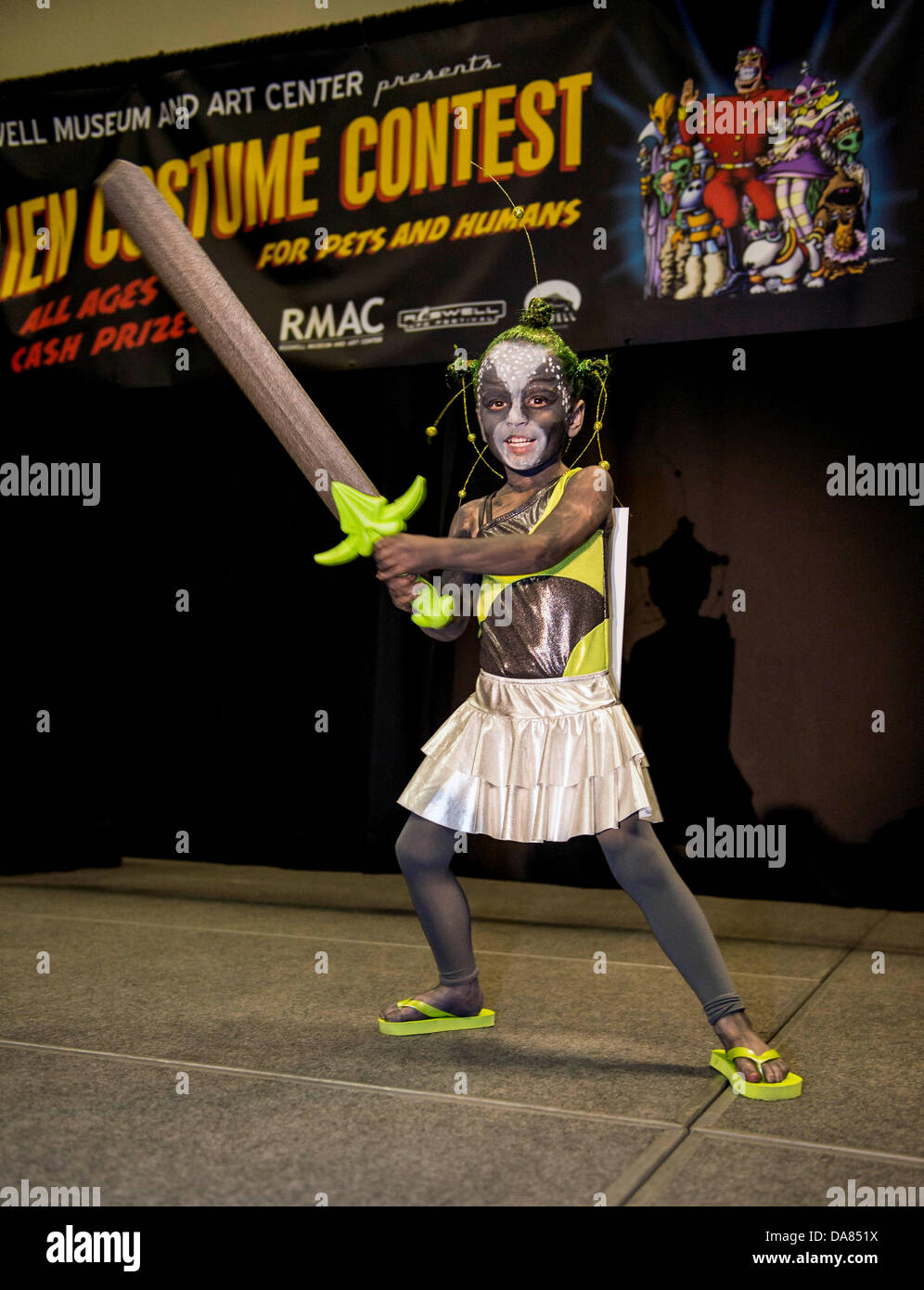 July 06, 2013 - Roswell, New Mexico, U.S. - The Alien Costume Contest ...