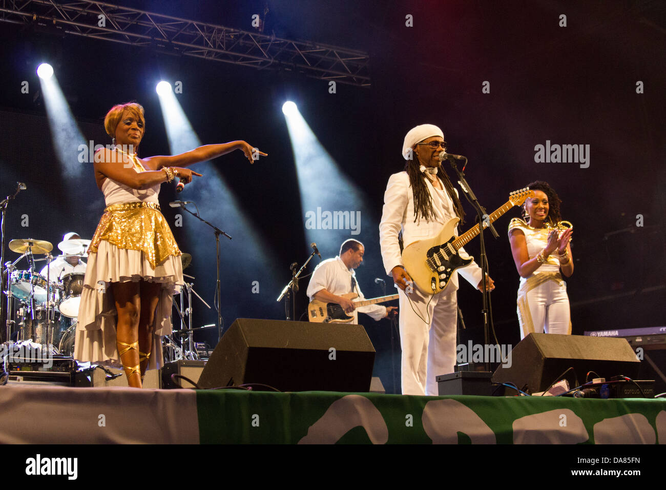 Nile rogers and chic hi-res stock photography and images - Alamy