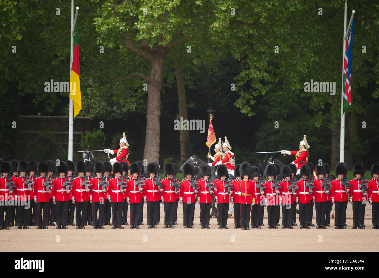 The Colonel’s Review of Trooping the Colour at Horse Guards Parade in ...