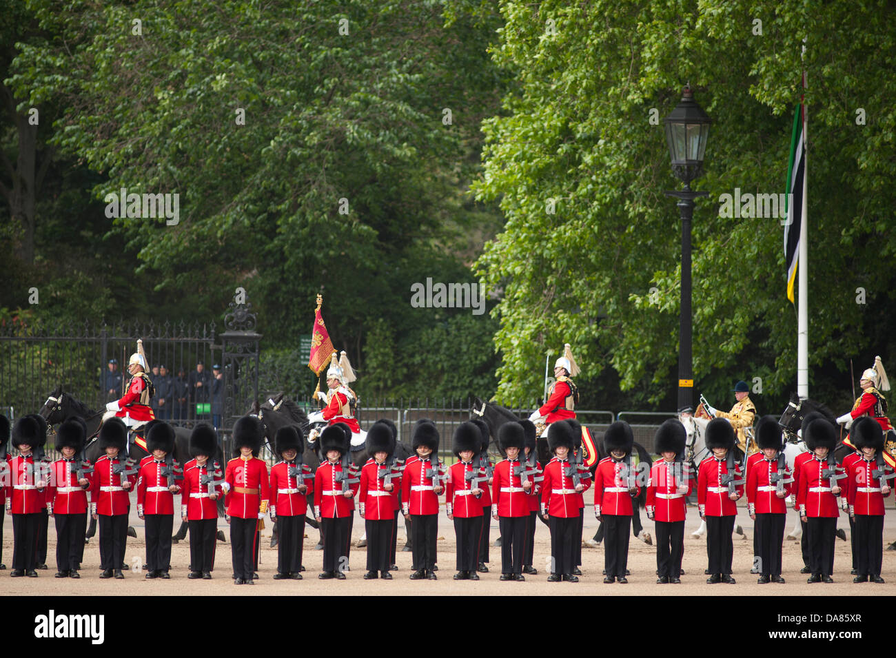 The Colonel’s Review of Trooping the Colour at Horse Guards Parade in ...