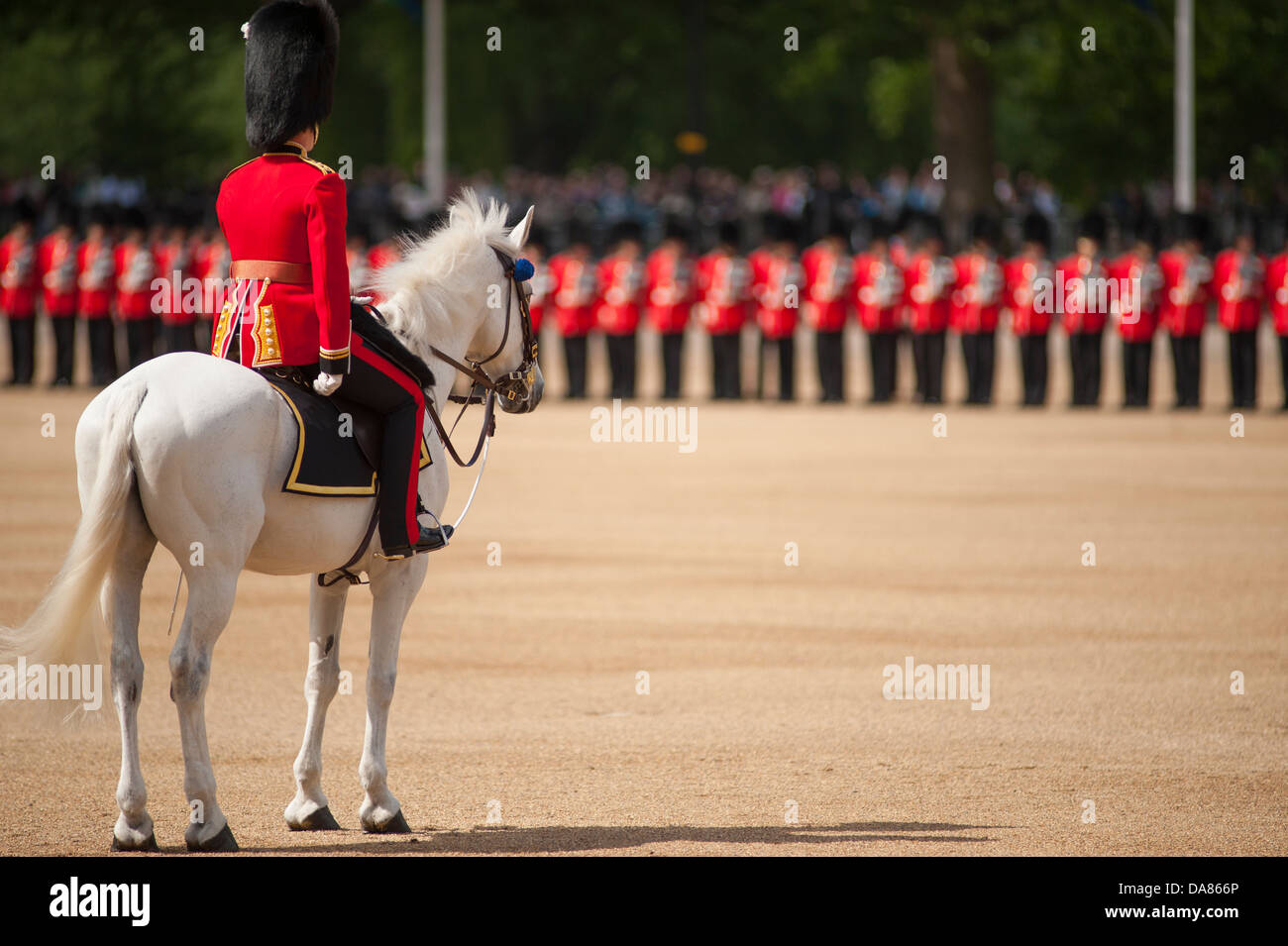 The Colonel’s Review of Trooping the Colour at Horse Guards Parade in ...