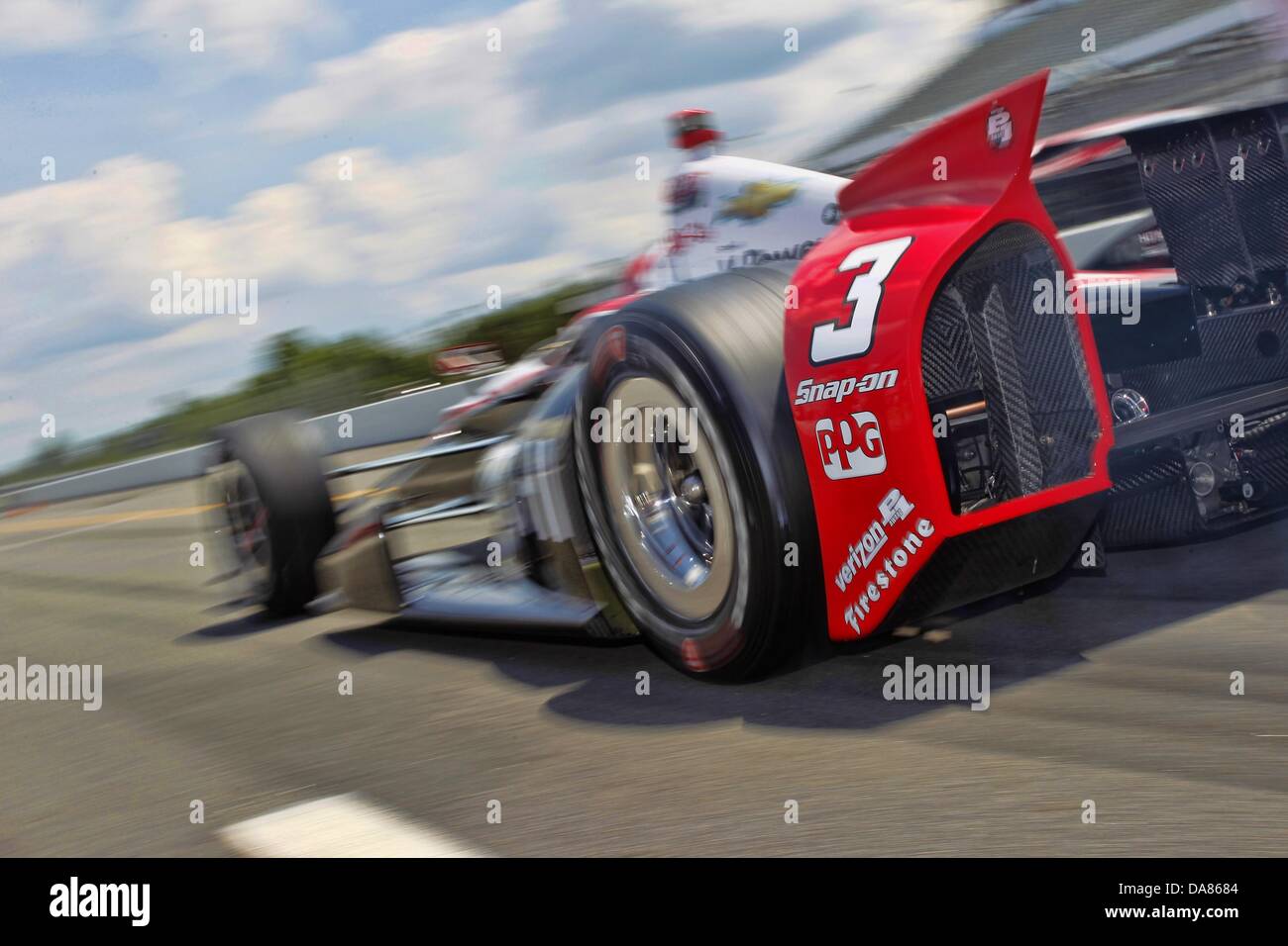 July 6, 2013 - Long Pond, Pennsylvania, U.S - Indycar, Pocono 400 ...