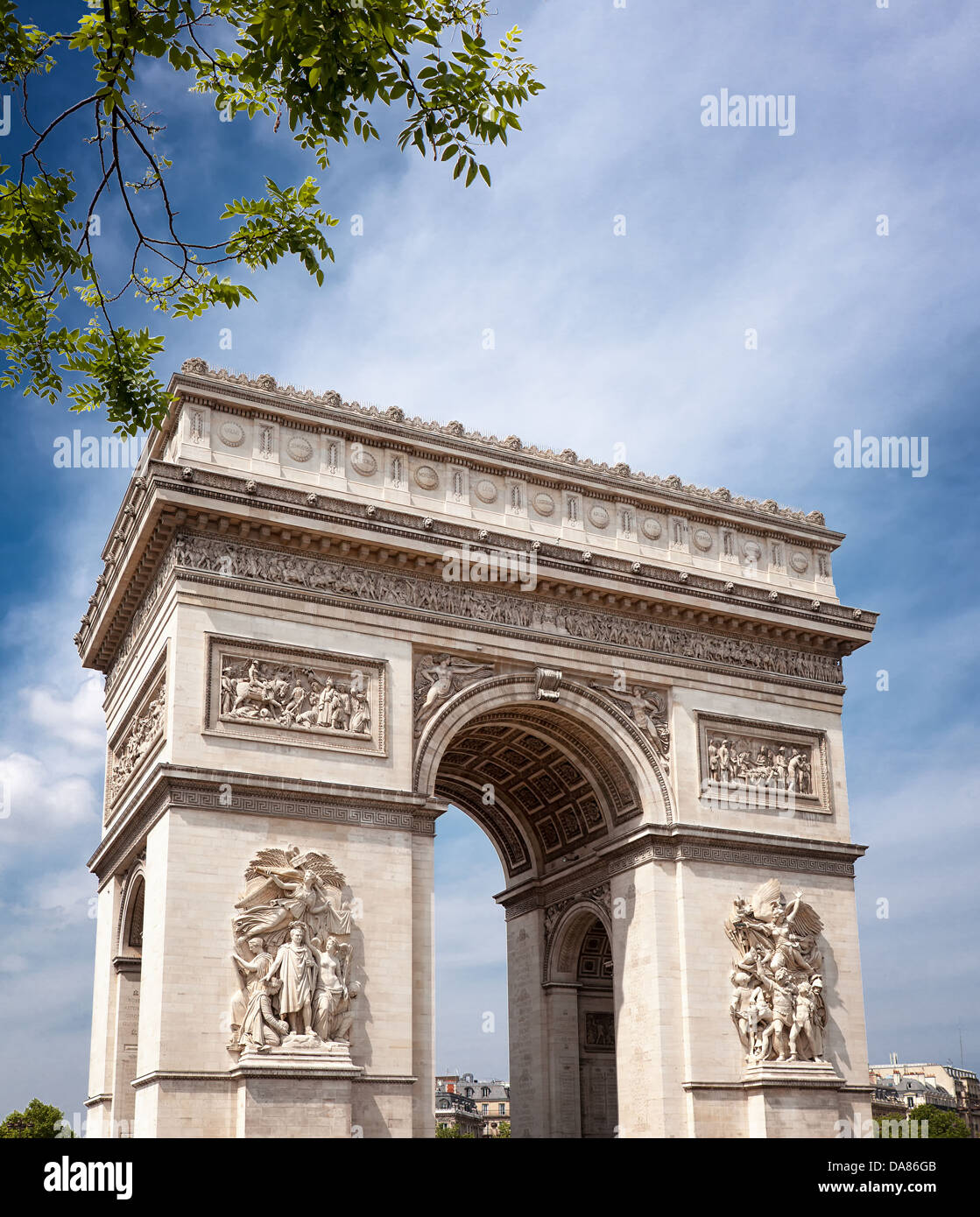 Arch of Triumph Paris Stock Photo - Alamy