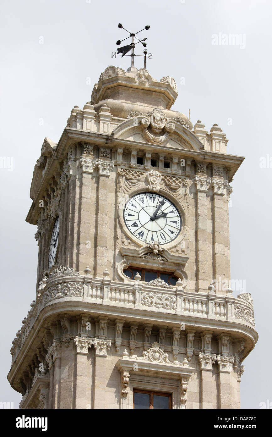 Clock tower dolmabahce palace hi-res stock photography and images - Alamy