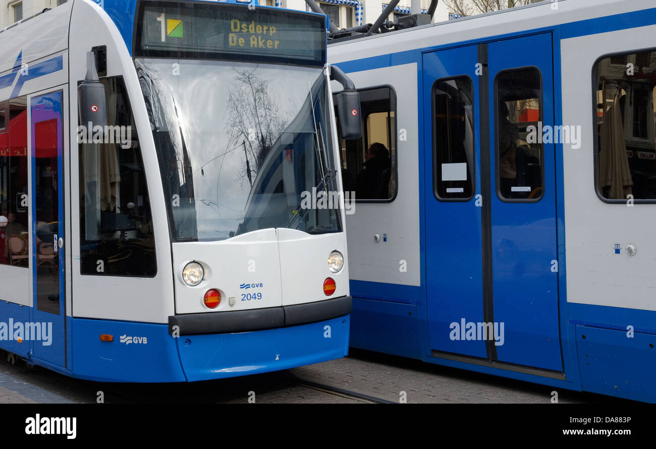Blue Trams High Resolution Stock Photography and Images - Alamy
