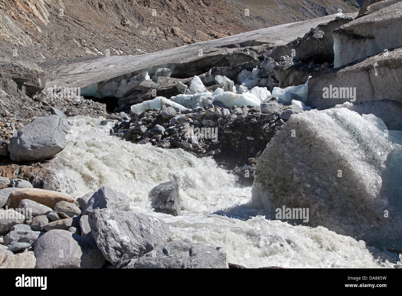 Kaunertal glaciers, Austria Stock Photo - Alamy