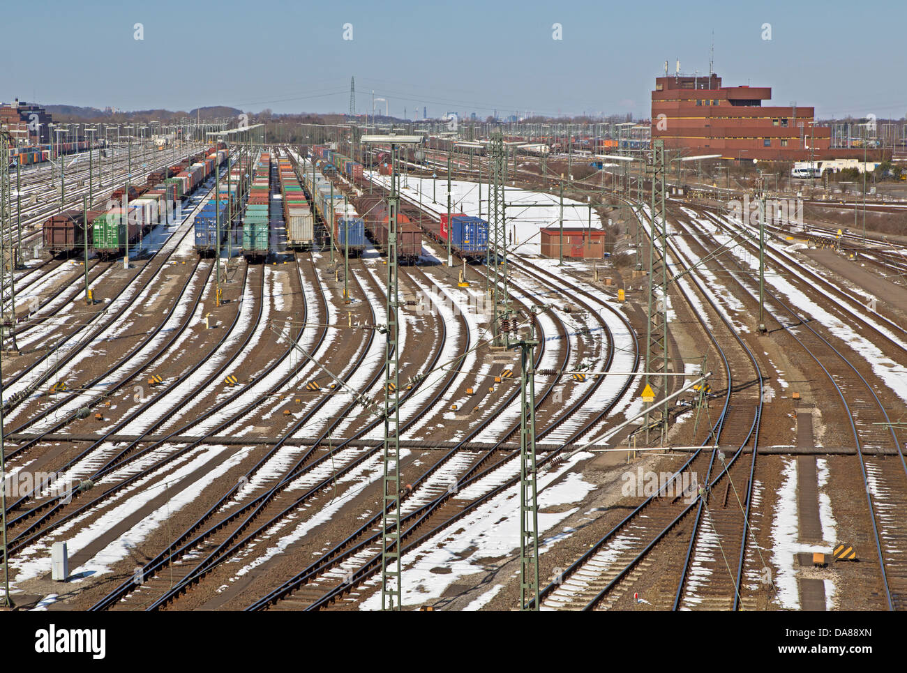 Depot shunting hi-res stock photography and images - Alamy