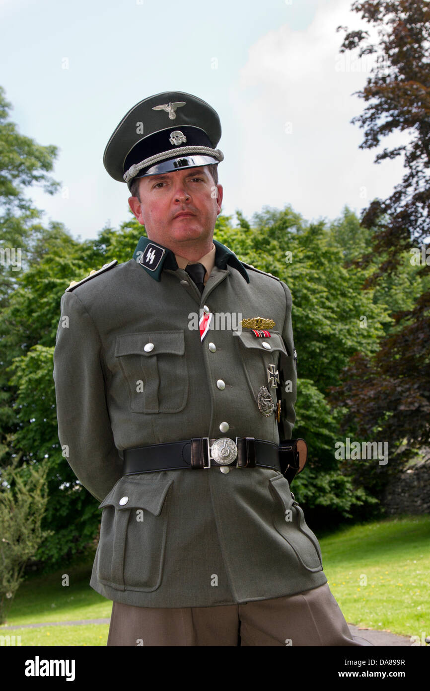 German soldiers at Operation Home Guard, Ingleton’s 1940’s weekend when ...