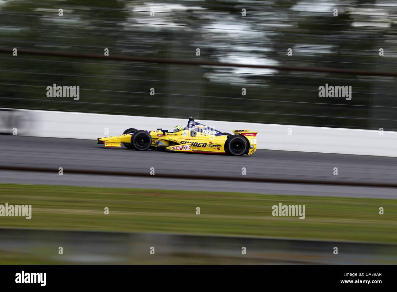 Long Pond, Pennsylvania, USA. 6th July, 2013. Indycar, Pocono 400 ...