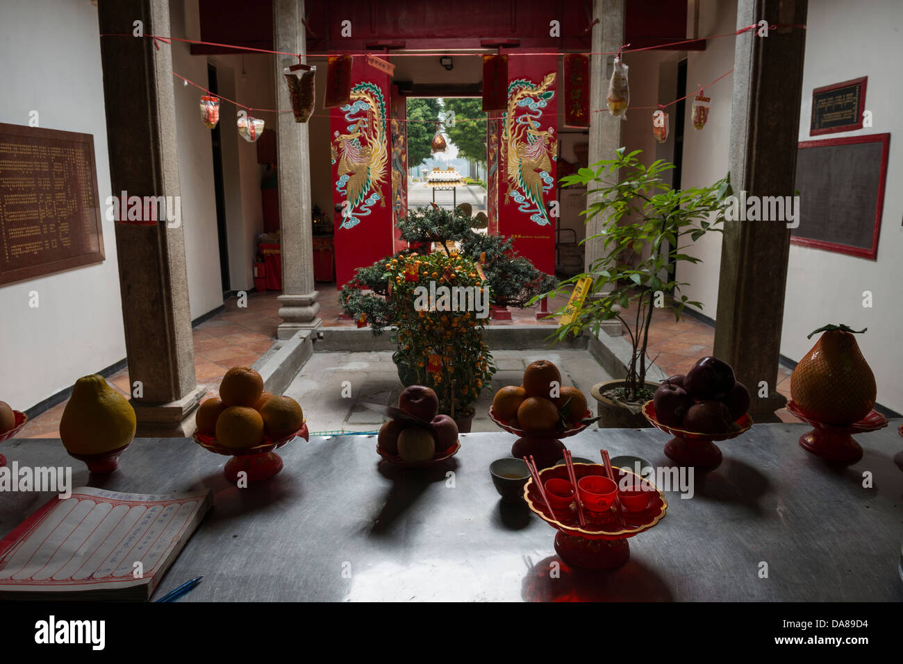 Tin Hau Temple in Stanley, Hong Kong Stock Photo - Alamy