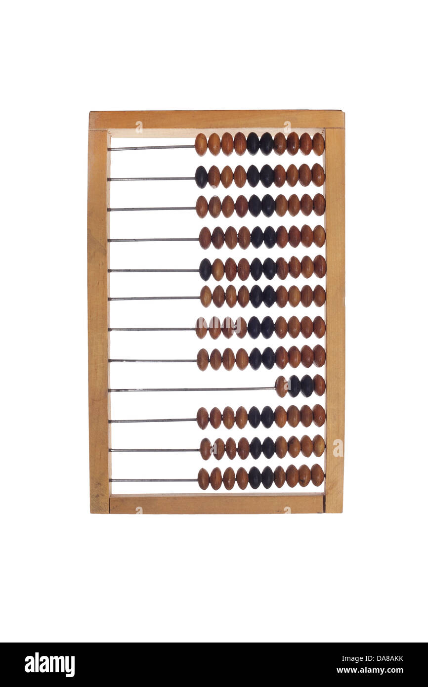 Old abacus Cut Out Stock Images & Pictures - Alamy