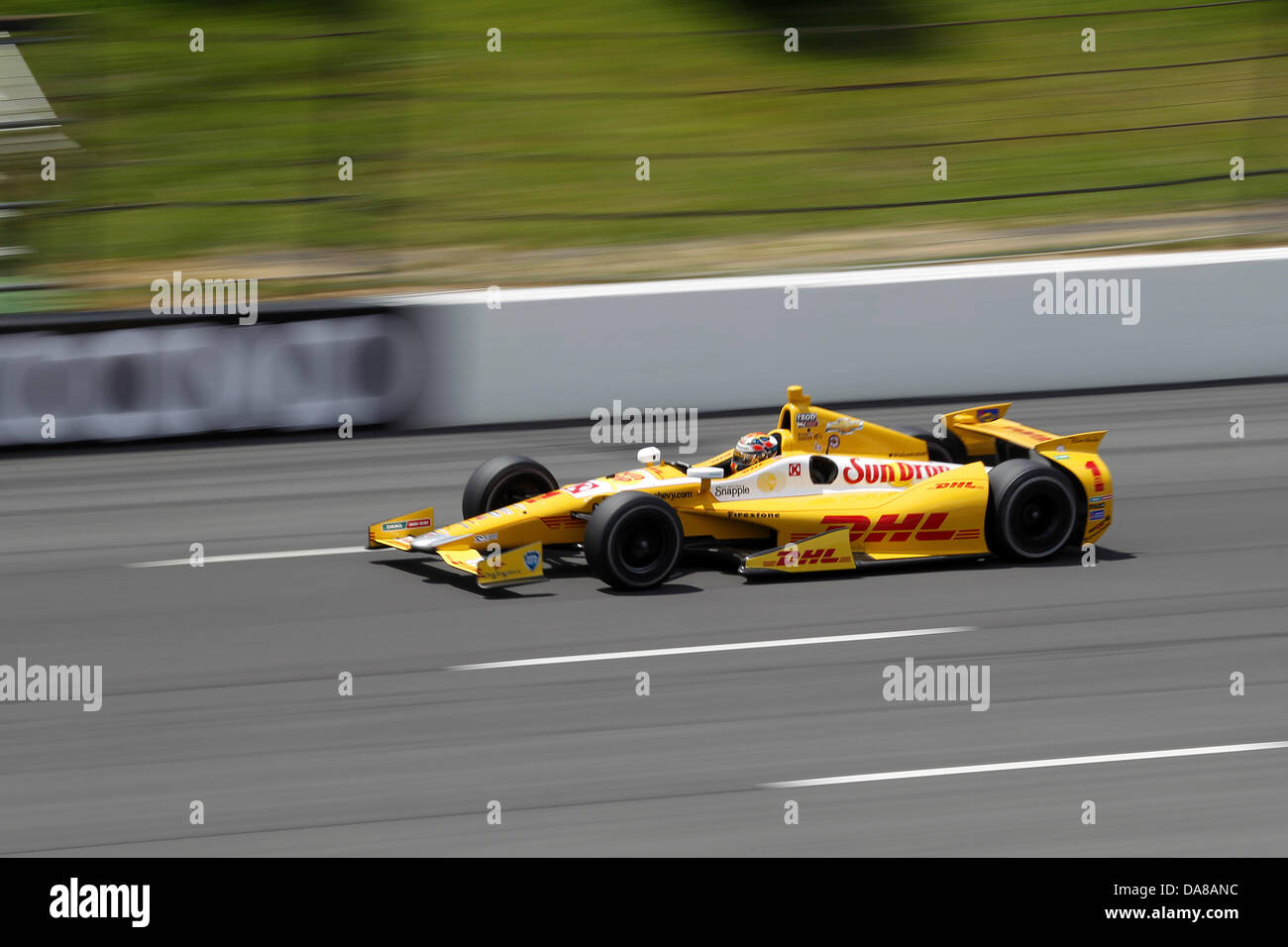 Long Pond, Pennsylvania, USA. 7th July, 2013. Indycar, Pocono 400 ...