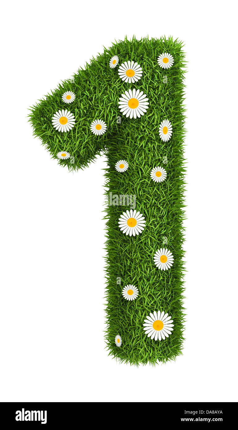 Number 1 Cut Out Stock Images & Pictures - Alamy