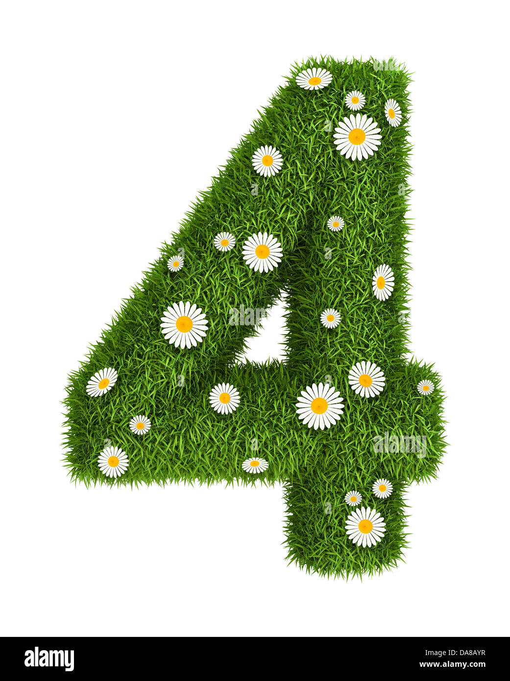 Number 4 Cut Out Stock Images & Pictures - Alamy