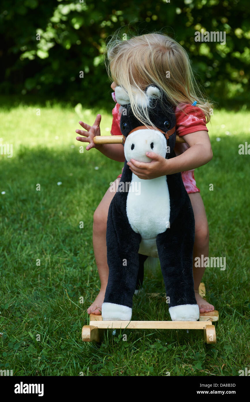 Child rocking horse hi-res stock photography and images - Alamy