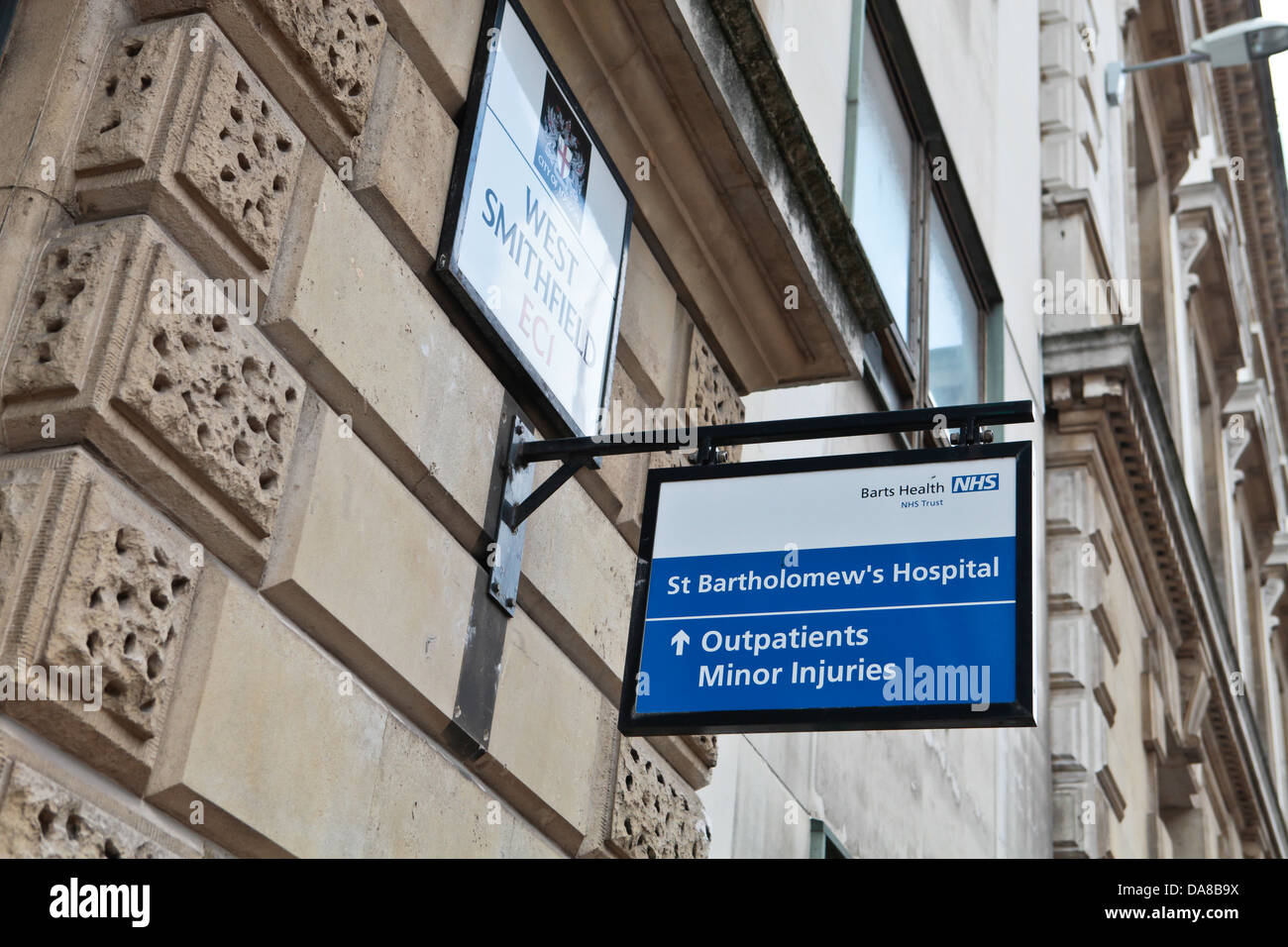 St. Bartholomew's Hospital in London Stock Photo - Alamy